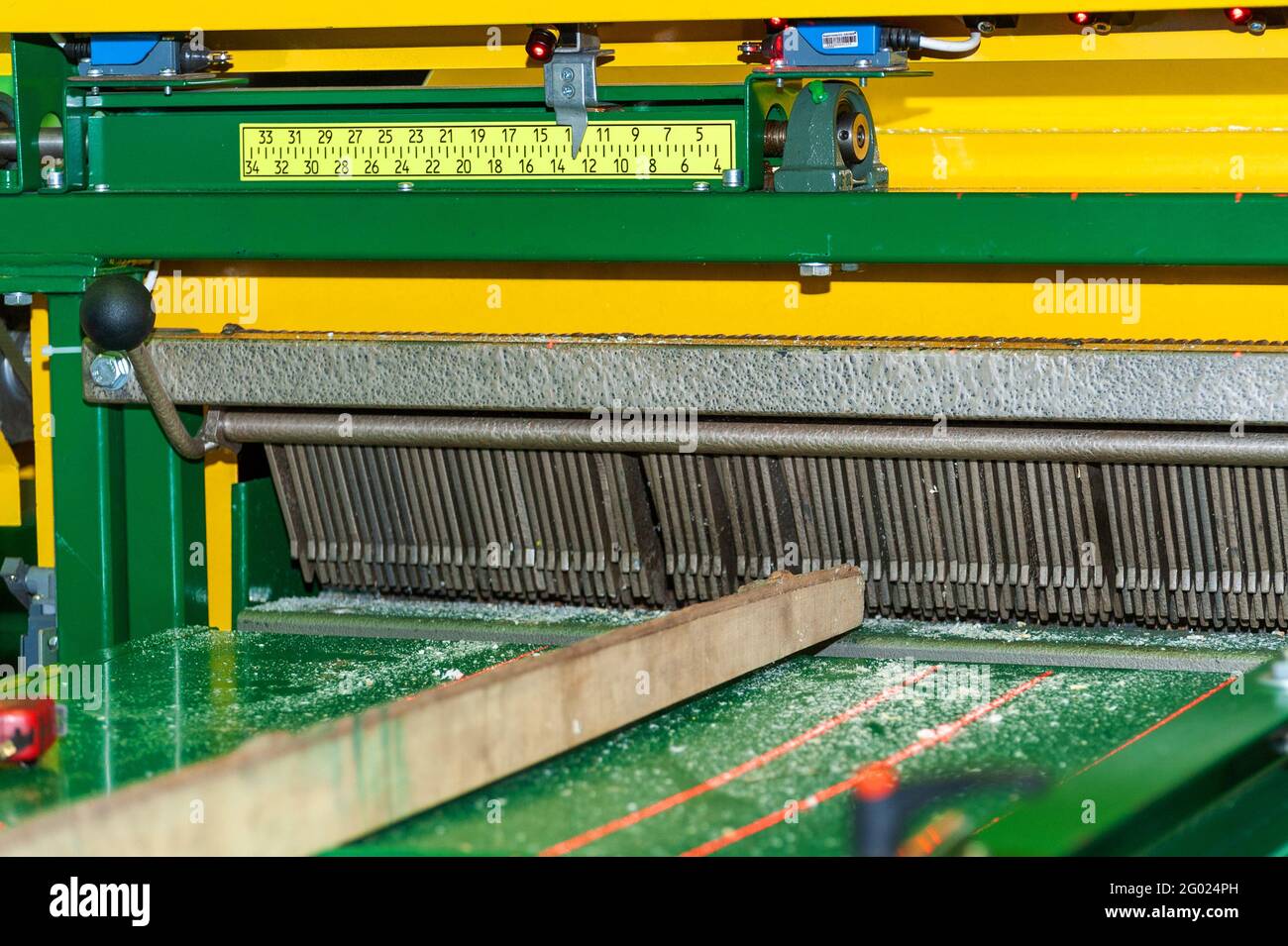 Sawmill . Wood sawdust work sawing timber wood wooden woodworking Stock ...