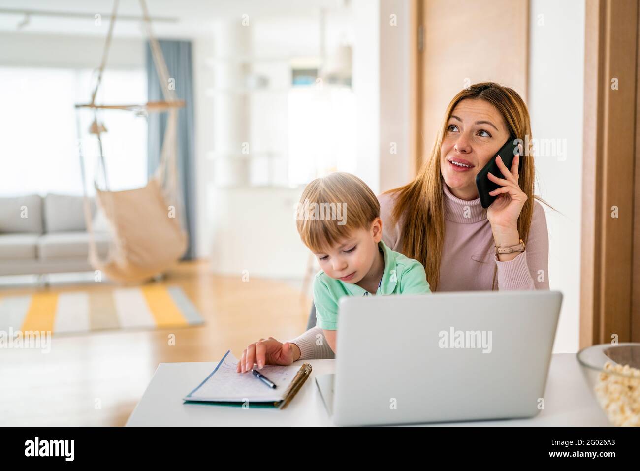 Children working together on computer hi-res stock photography and ...