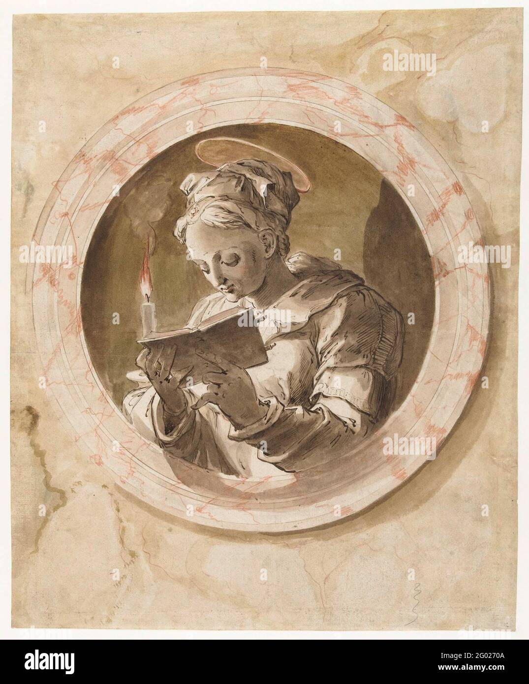 Maria Magdalena or the Holy Agatha Stock Photo - Alamy
