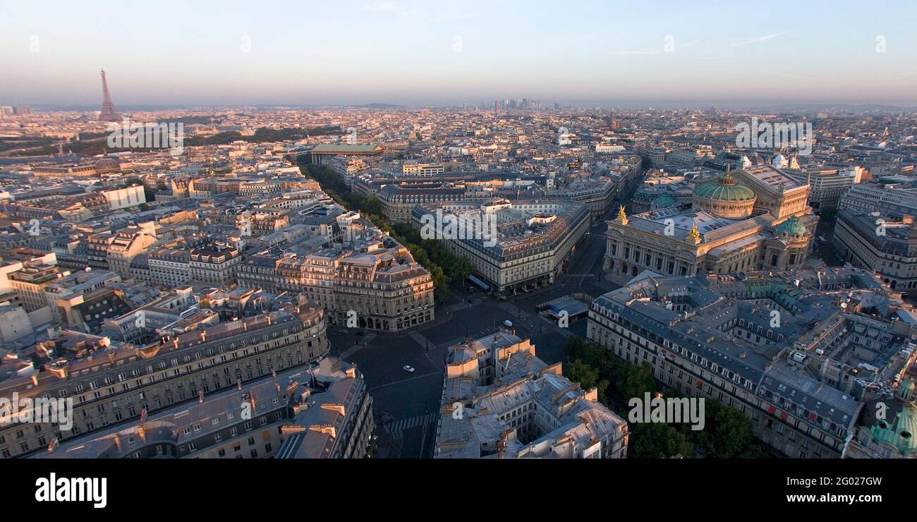 8th arrondissement paris birds eye view hi-res stock photography and ...