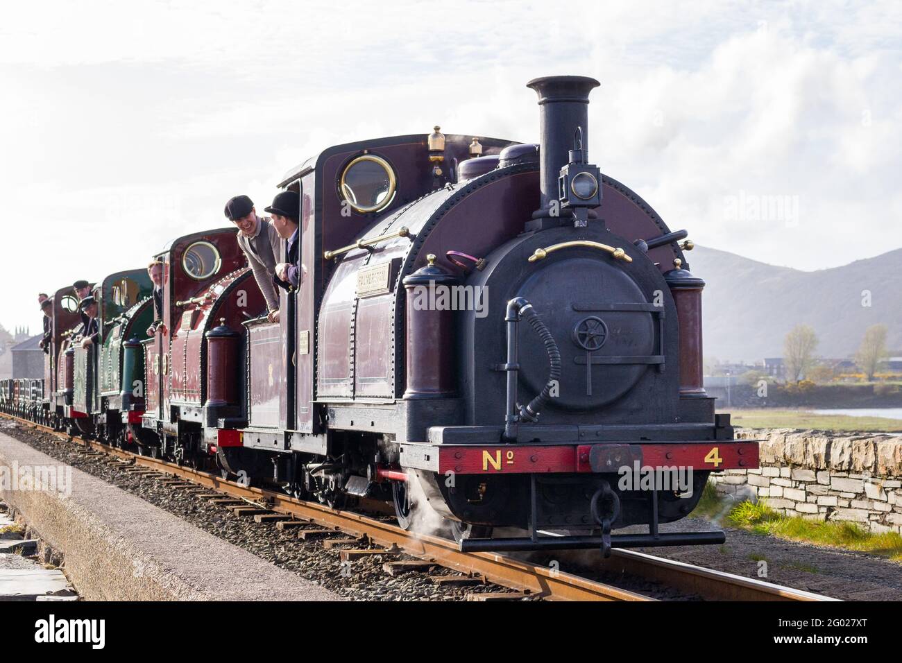 The Ffestiniog Railway - Wales Stock Photo - Alamy