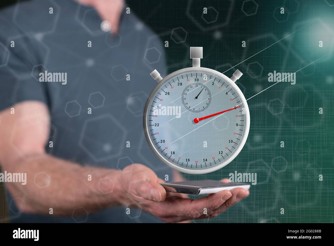Hand held stopwatch hi-res stock photography and images - Alamy