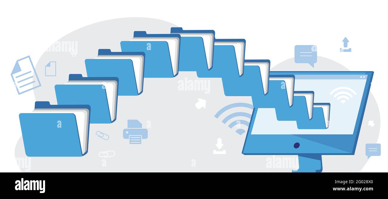 Header depicting digitization, a conversion of data and processes also ...