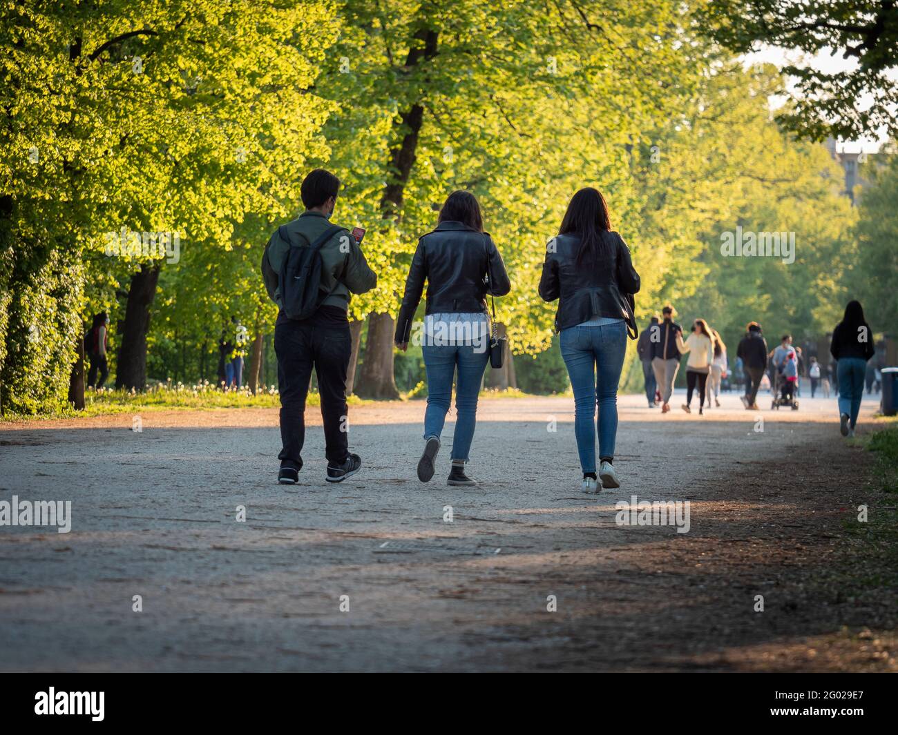 Europe teen boy nature walk hi-res stock photography and images - Alamy