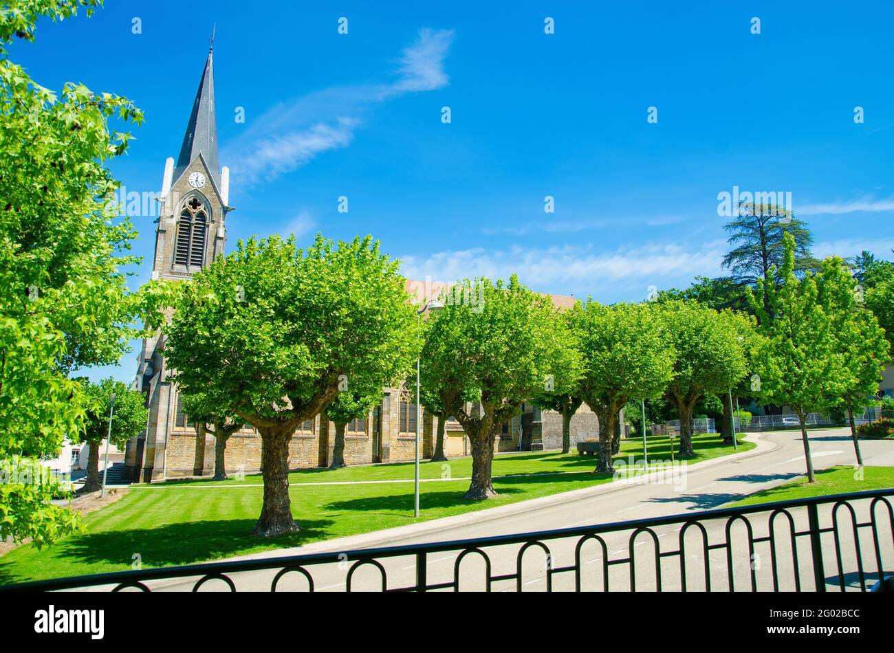 Old historic rural church tower architecture hi-res stock photography ...