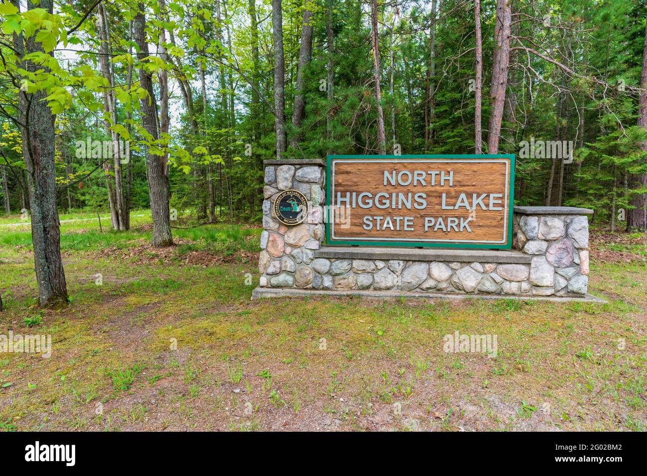 Welcome to michigan sign hi-res stock photography and images - Alamy