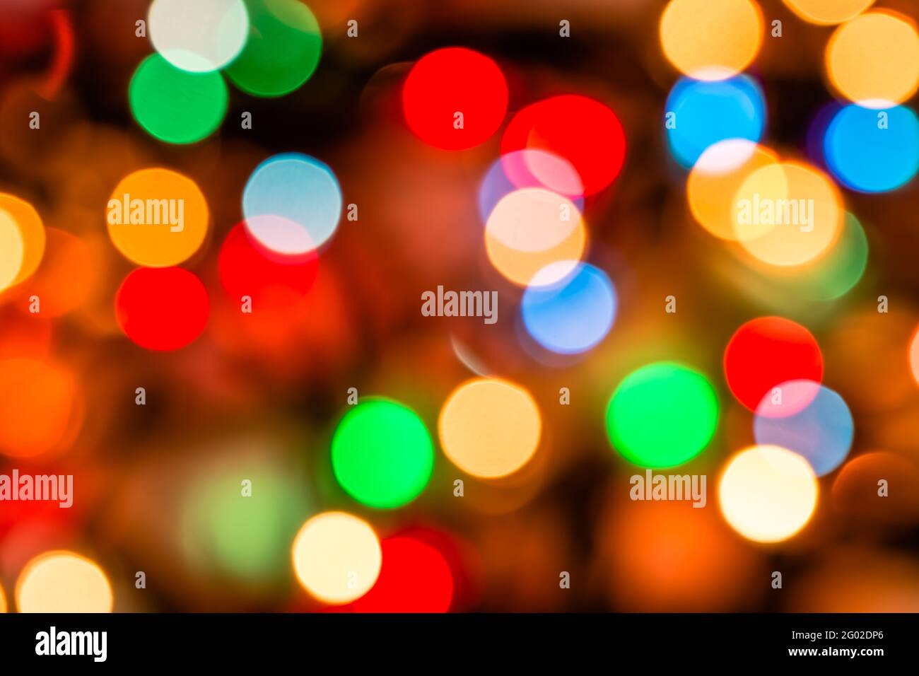 Christmas light background, bokeh with lights blur pattern Stock Photo ...