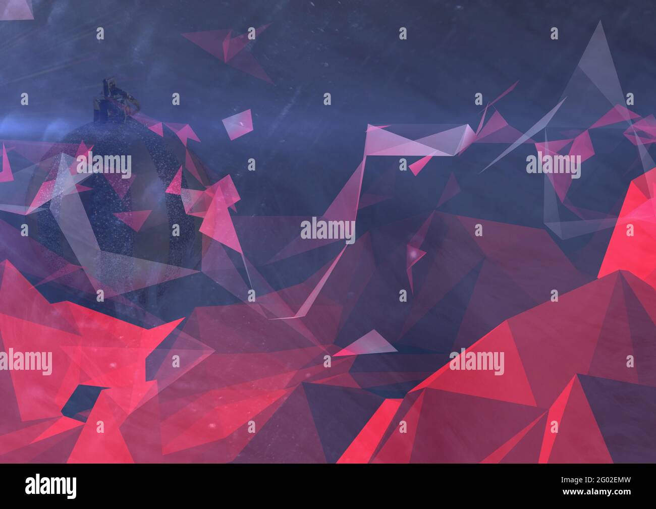 Composition of dark grey and red angular abstract forms Stock Photo - Alamy