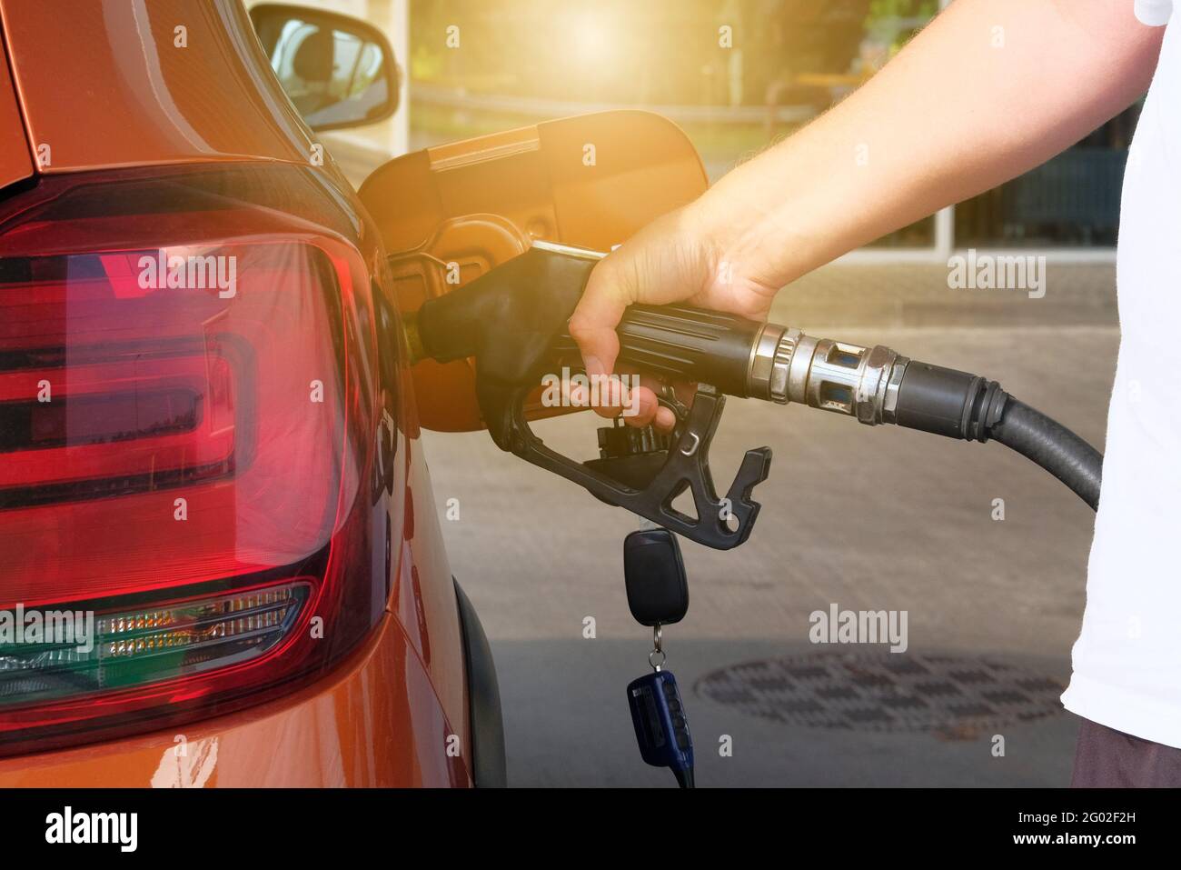 Car pump hi-res stock photography and images - Alamy