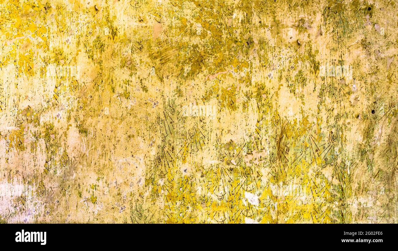 Wall texture, retro background with old scraped paint Stock Photo - Alamy