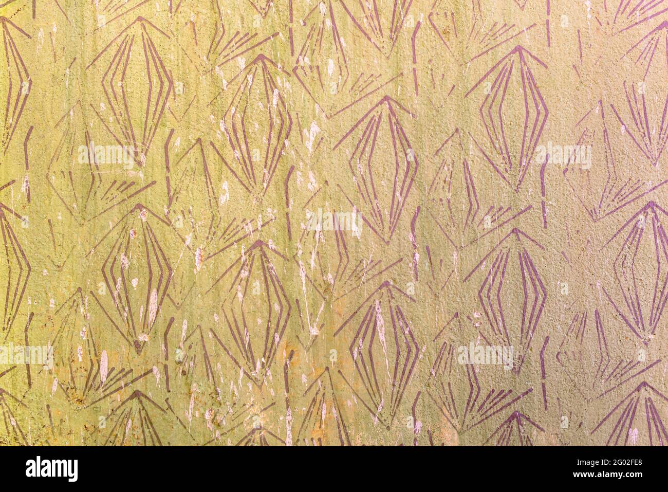 Old wall texture with geometric pattern, retro background, 80's, 70's ...