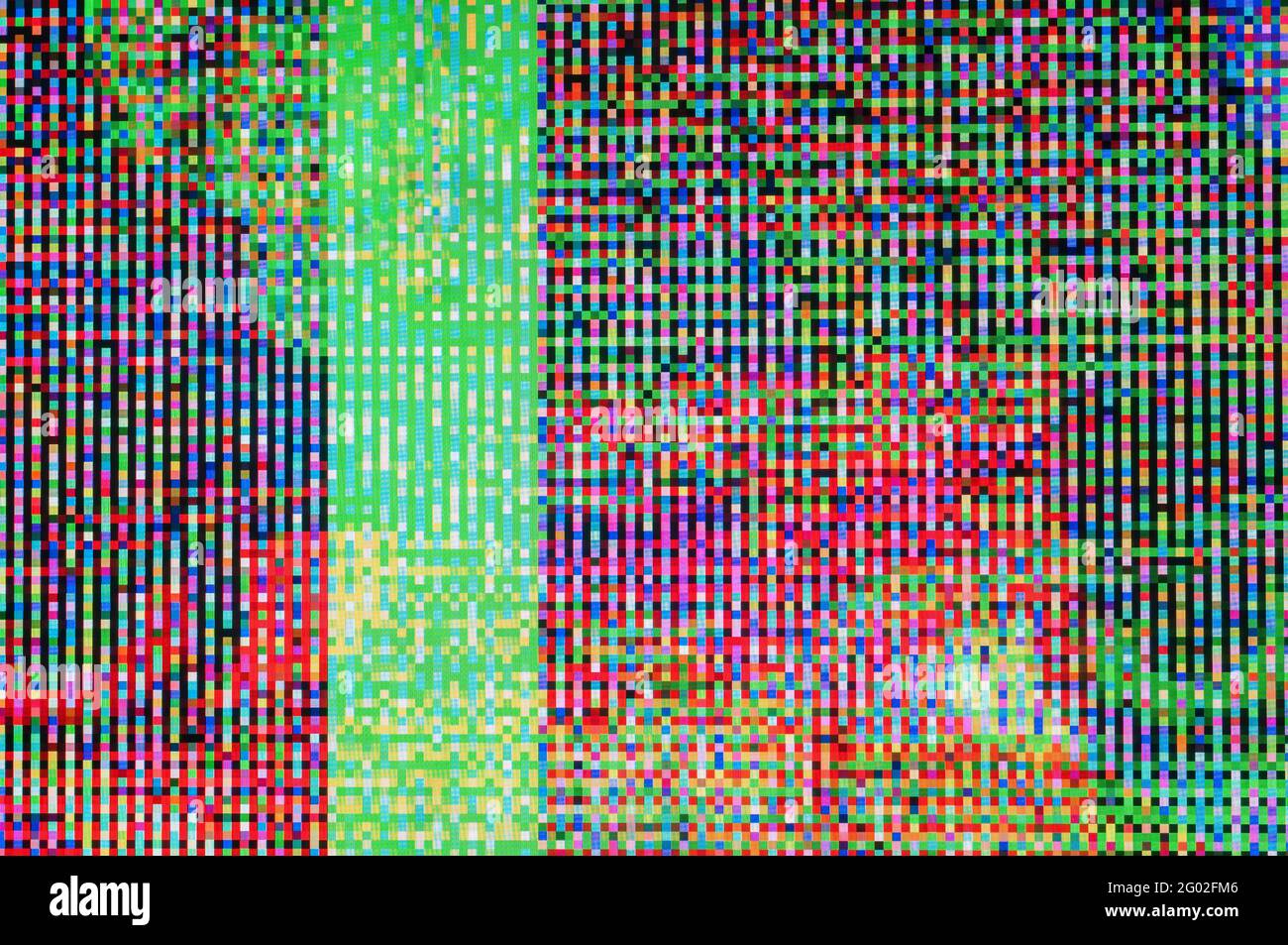 Abstract background, pattern of a digital glitch Stock Photo - Alamy