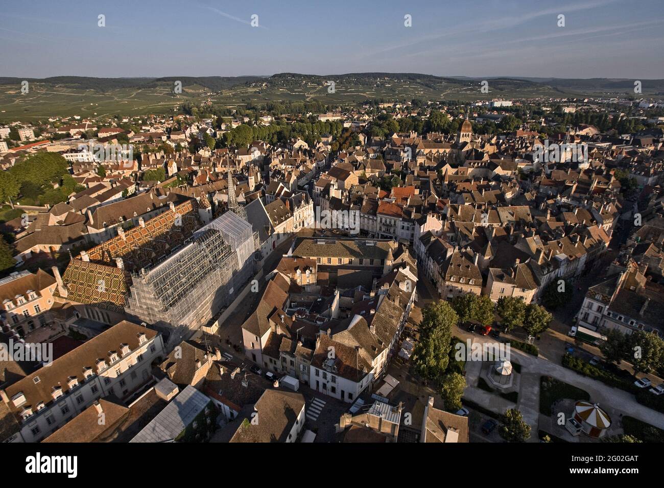 Beaune aerial hi-res stock photography and images - Alamy