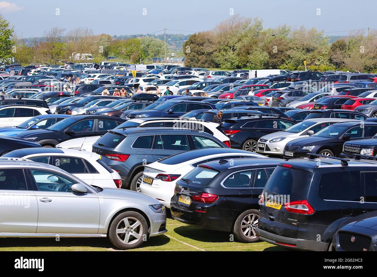 Car park camber sands hi-res stock photography and images - Alamy