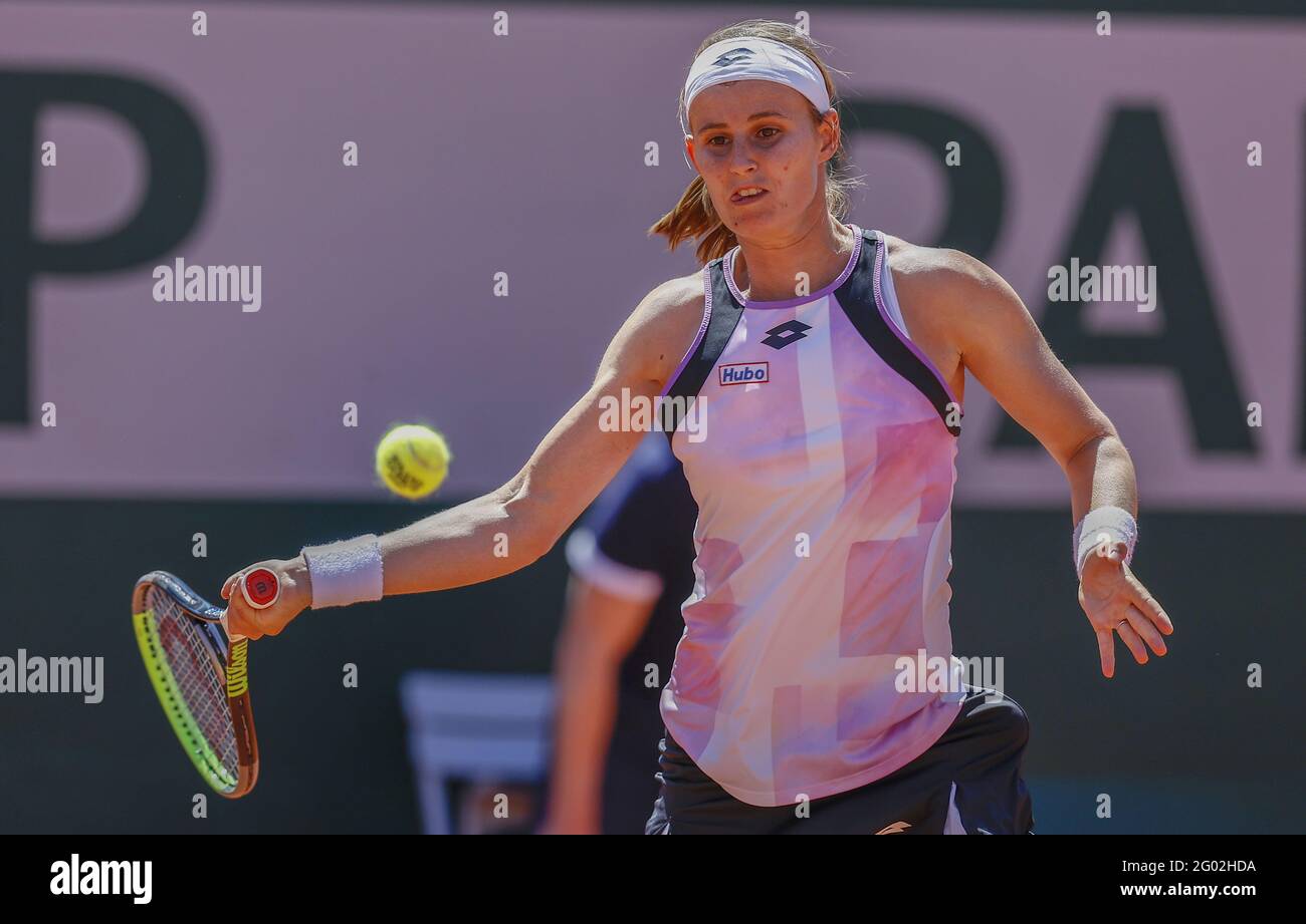 Greet Minnen of Belgium during Roland-Garros 2021, Grand Slam tennis ...