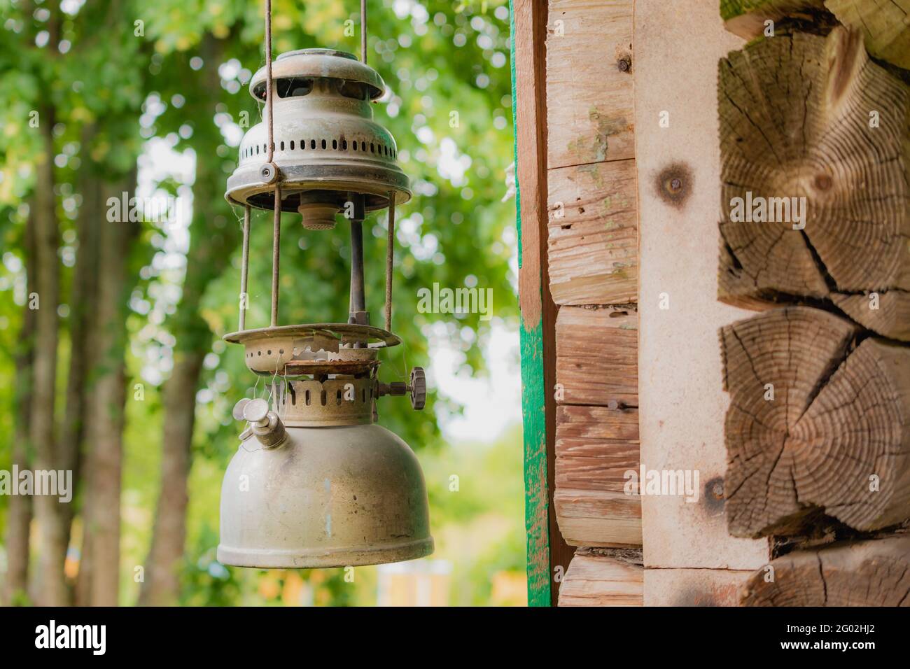 Old rusty oil lamps hi-res stock photography and images - Alamy