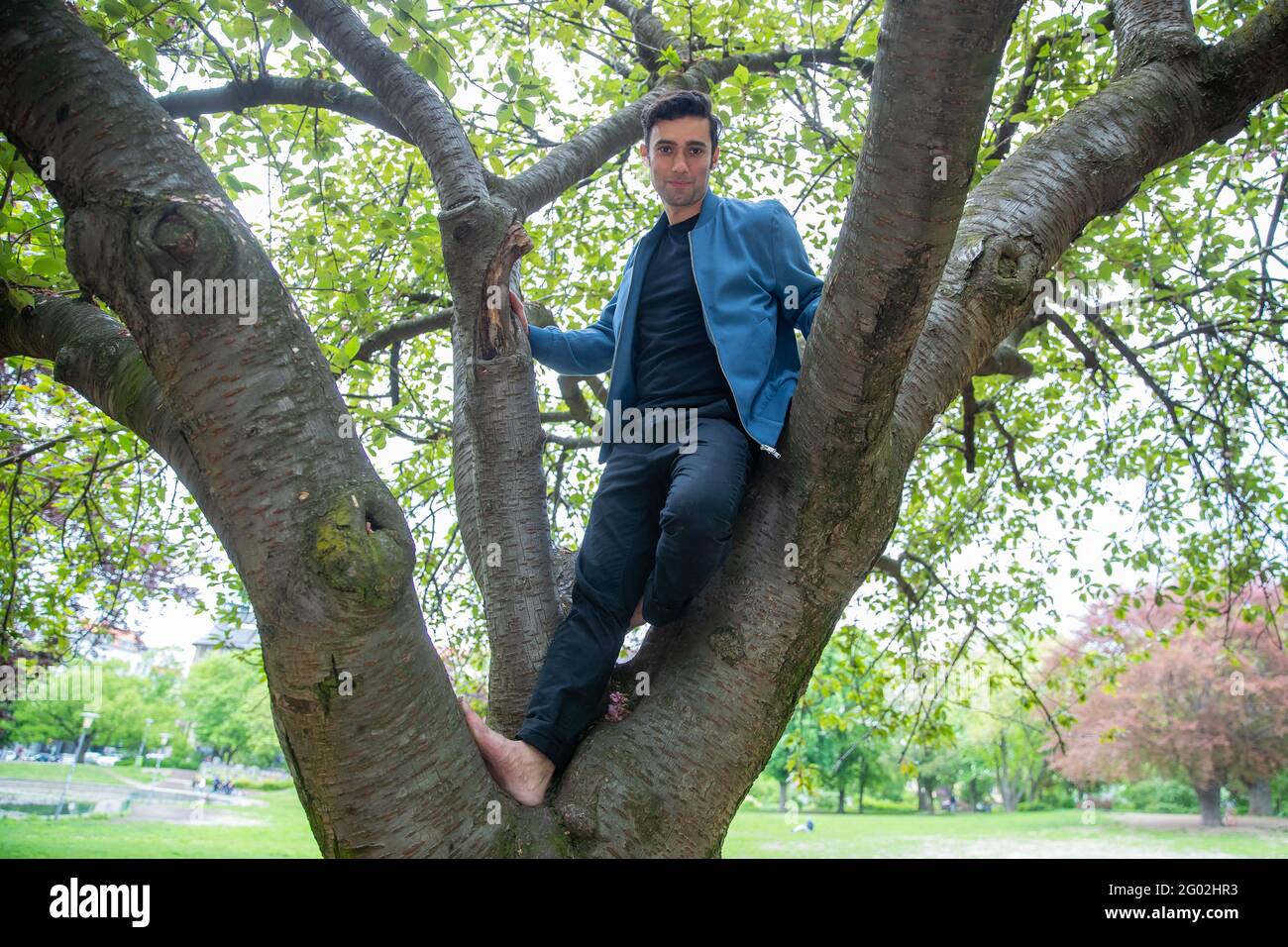 Berlin, Germany. 18th May, 2021. EXCLUSIVE - The actor Arash Marandi is ...