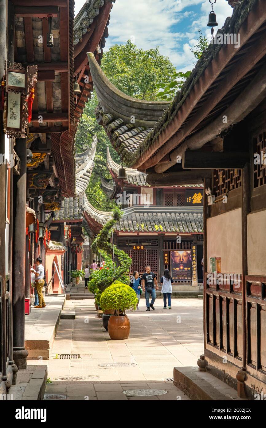 China sichuan tourism hi-res stock photography and images - Alamy