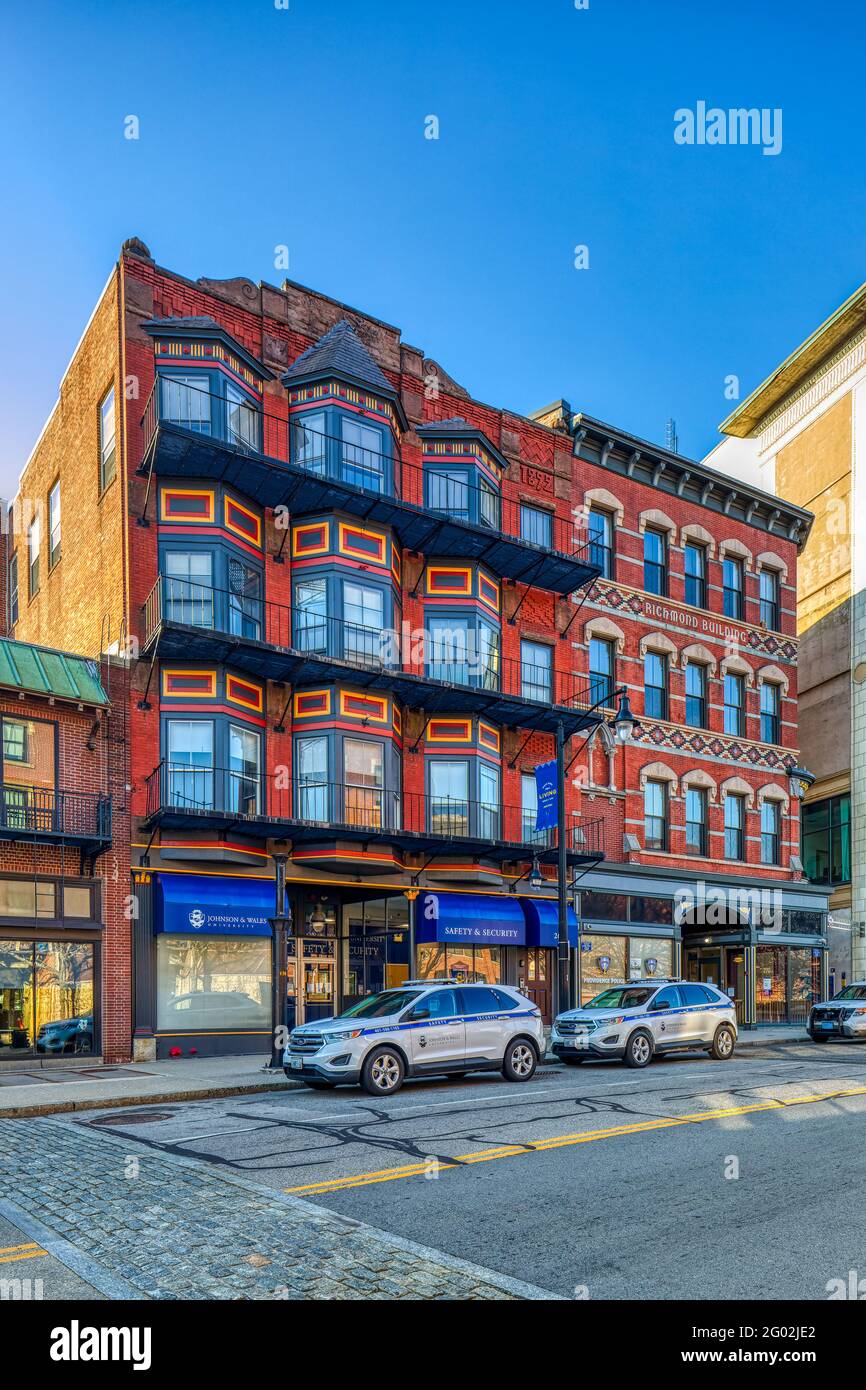 Dwight Building (264) and Richmond Building (270) built on Weybosset ...