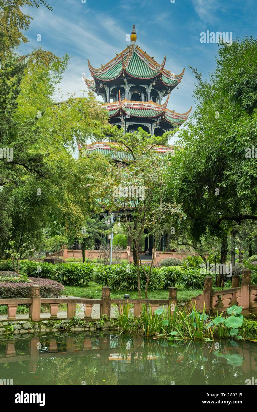 River Viewing Tower, Chengdu, Sichuan, China Stock Photo - Alamy