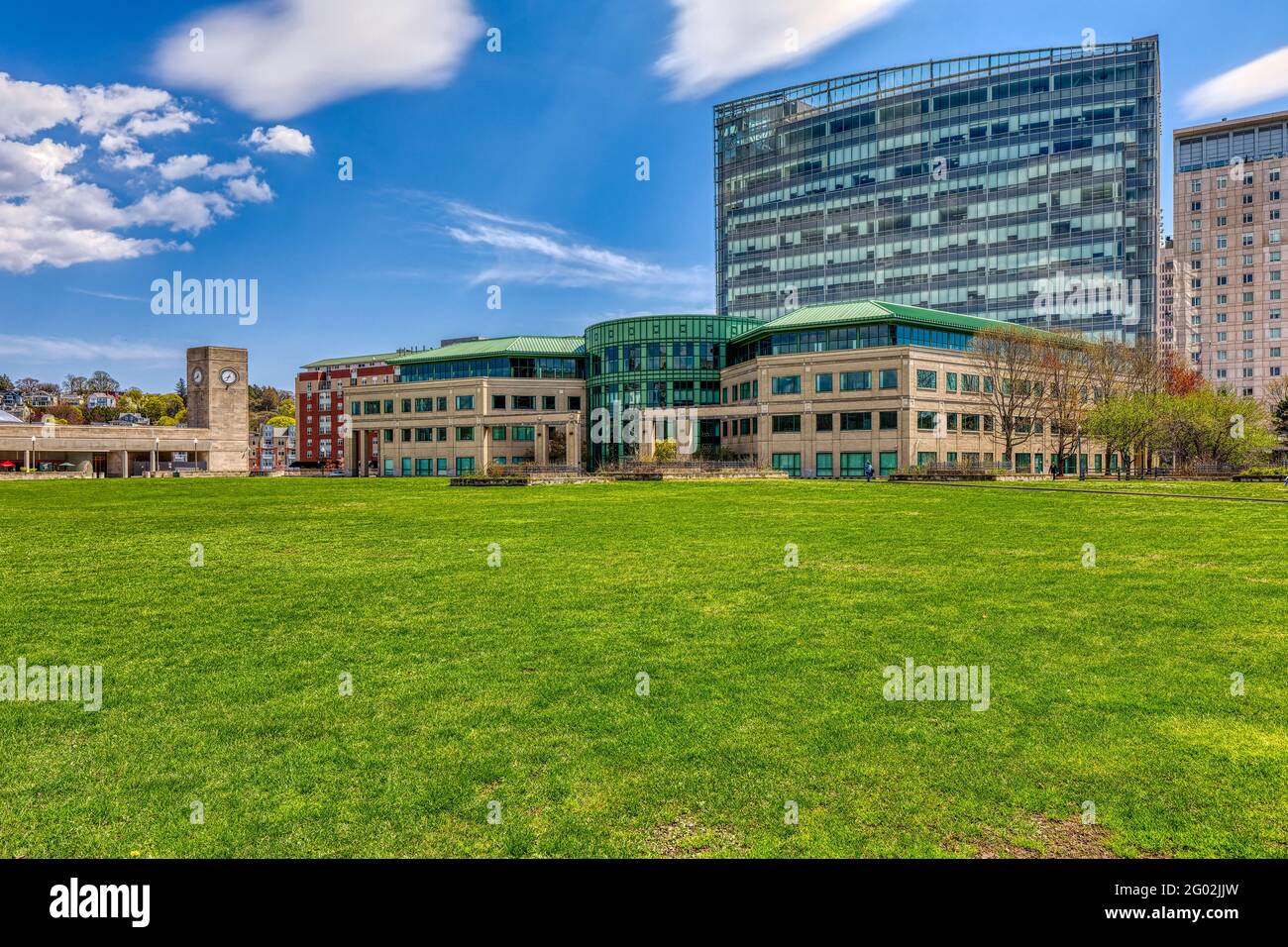 Station Park, adjacent to Amtrak Providence Station and across Gaspee ...