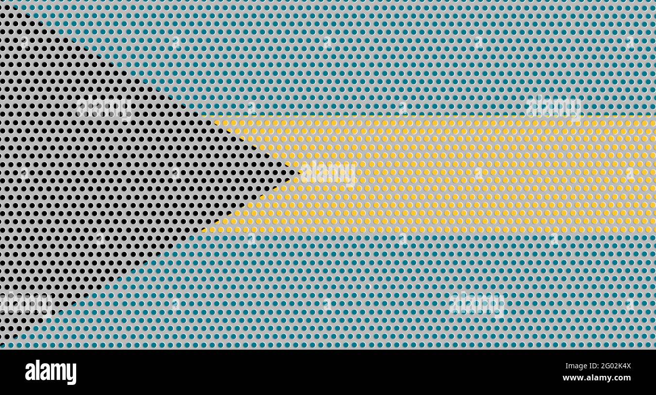 3D Flag of Bahamas on a metal wall background Stock Photo - Alamy