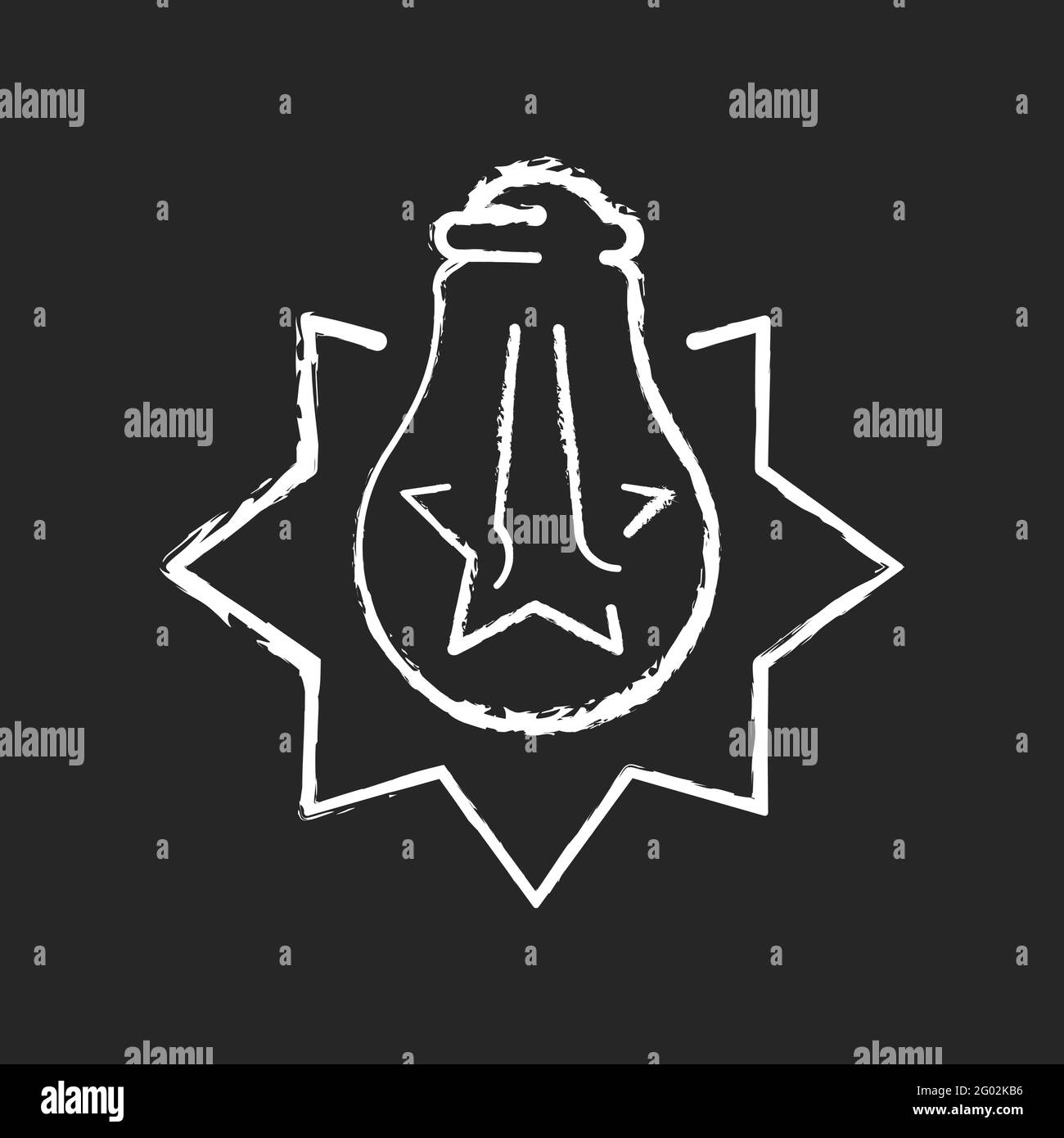 Exploding lightbulb on white Stock Vector Images - Alamy