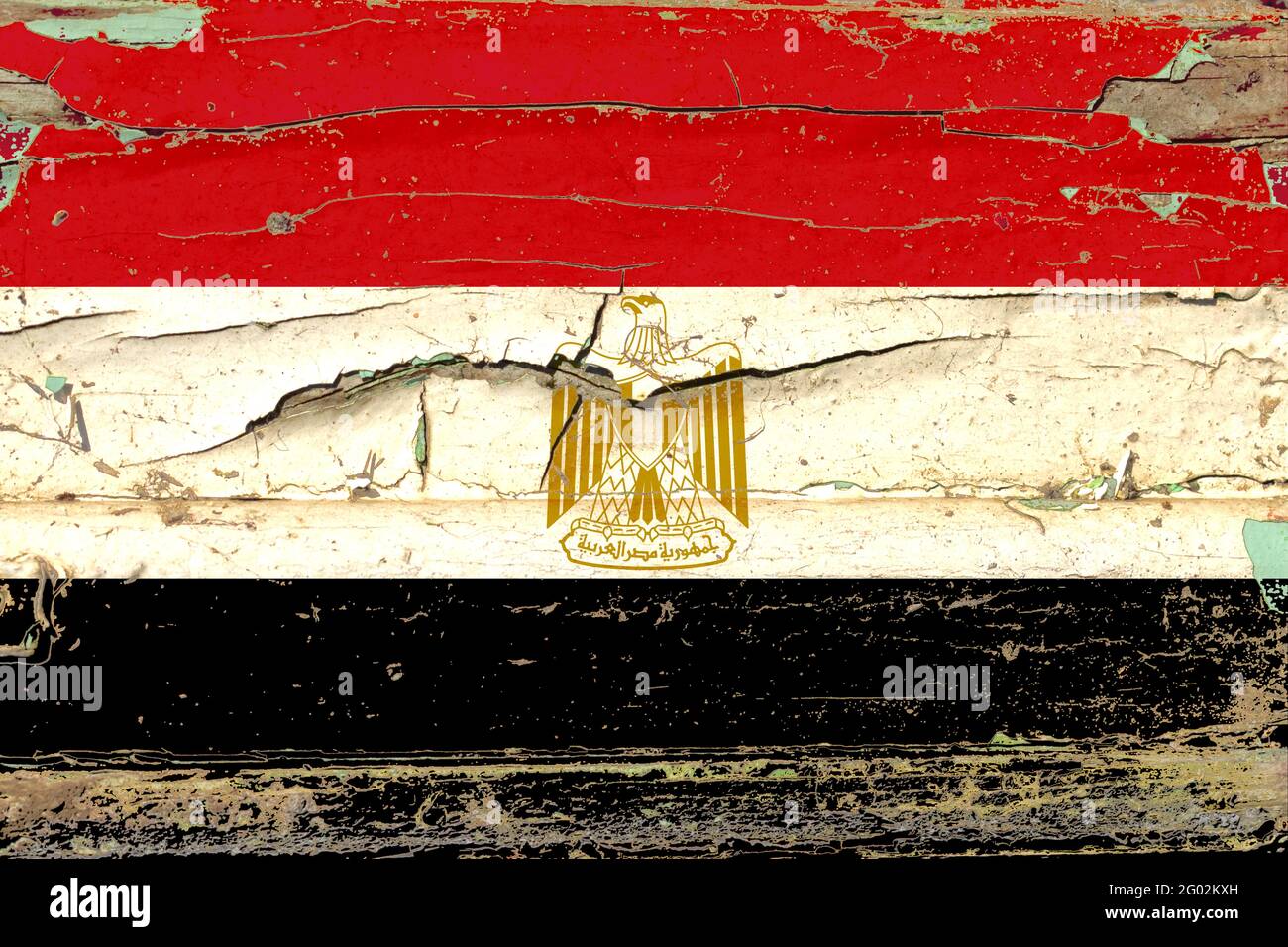 3D Flag of Egypt on a old wood wall background Stock Photo - Alamy