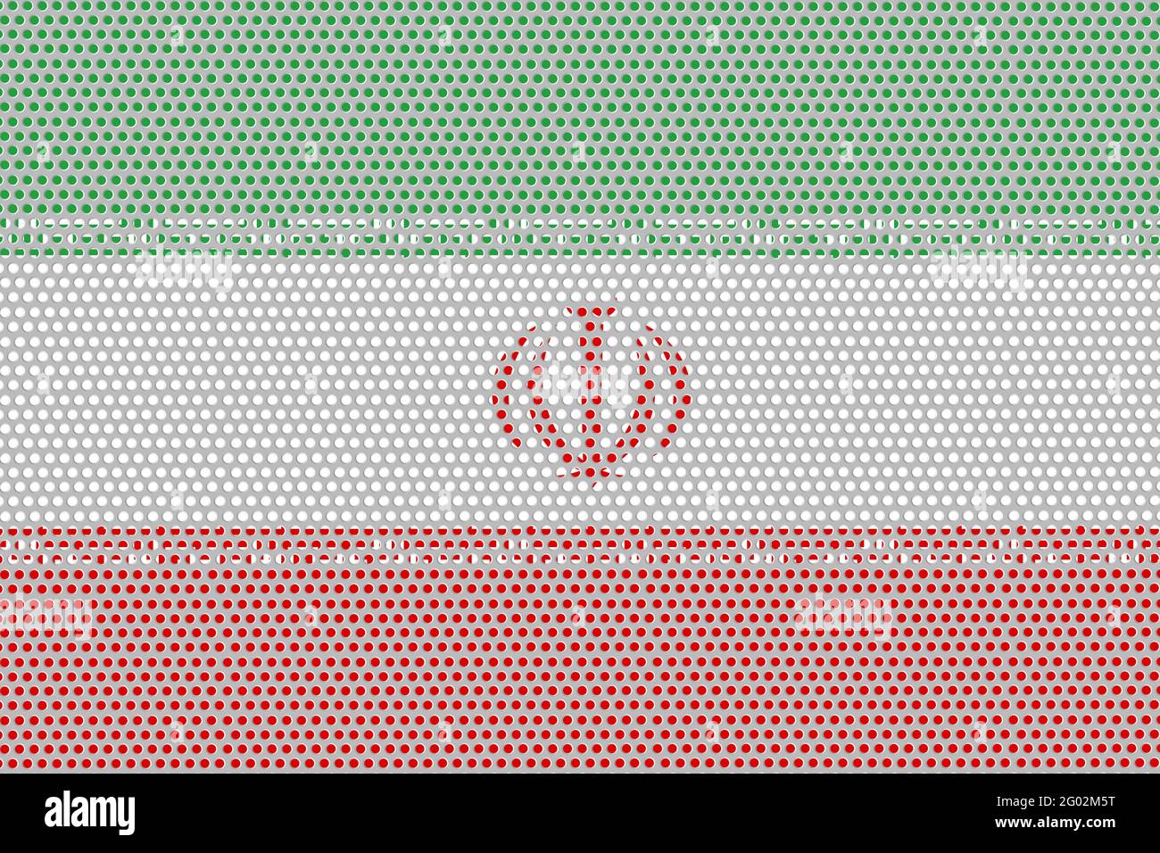 3D Flag of Iran on a metal wall background Stock Photo - Alamy