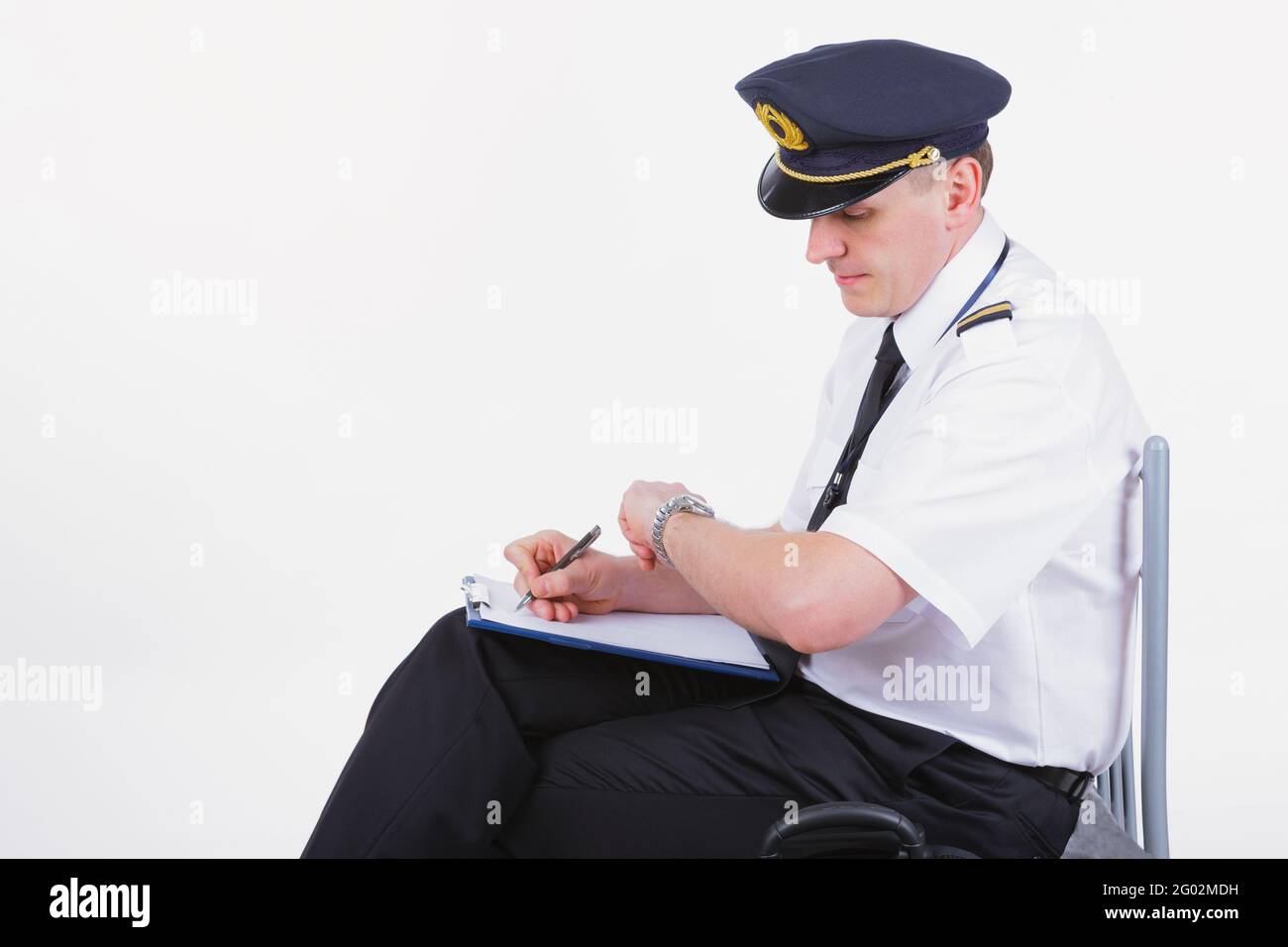 Cabin crew briefing hi-res stock photography and images - Alamy