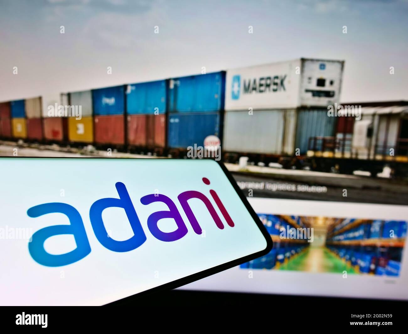 Indian conglomerate adani group hi-res stock photography and images - Alamy