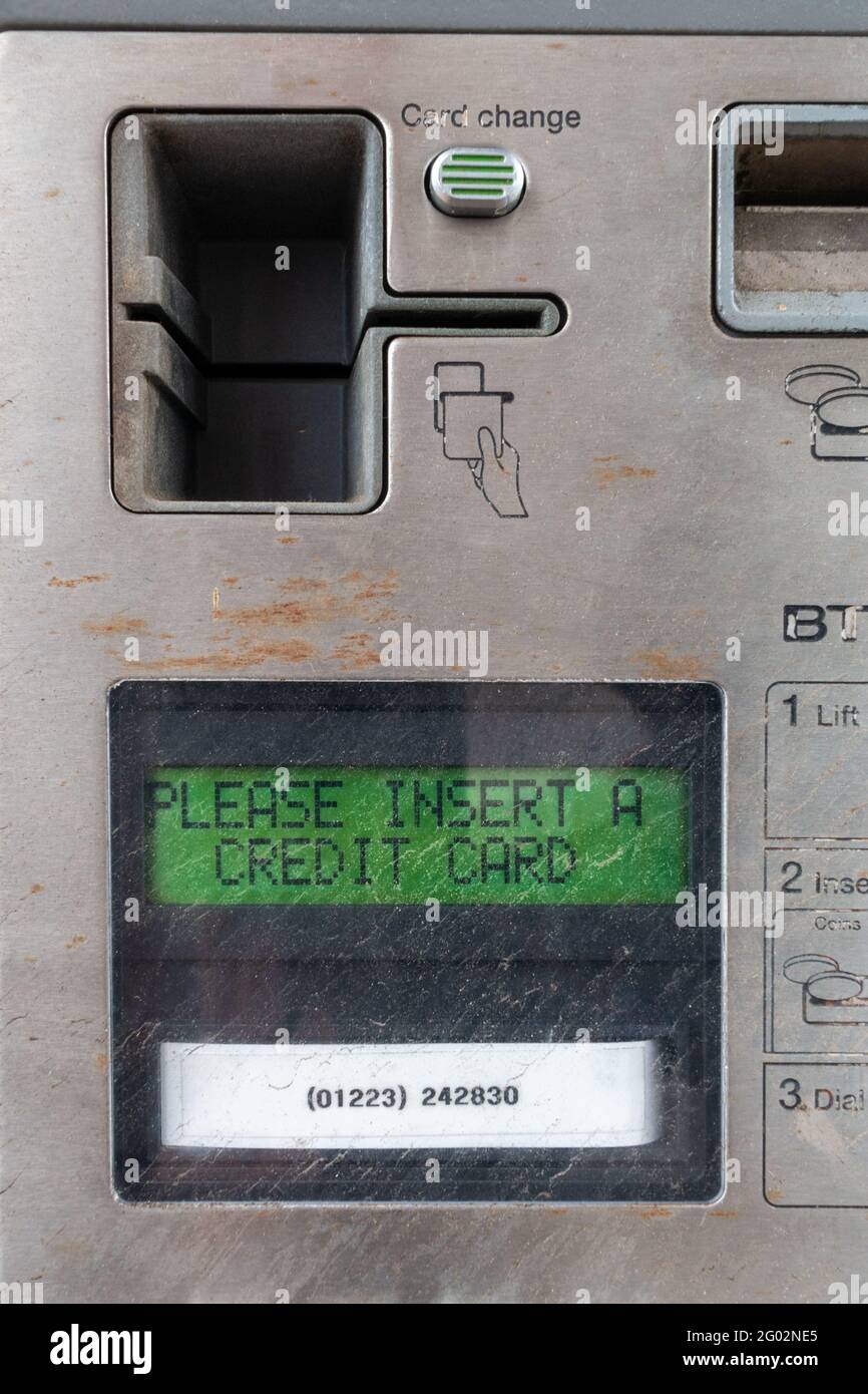 Public pay and card phone hi-res stock photography and images - Alamy