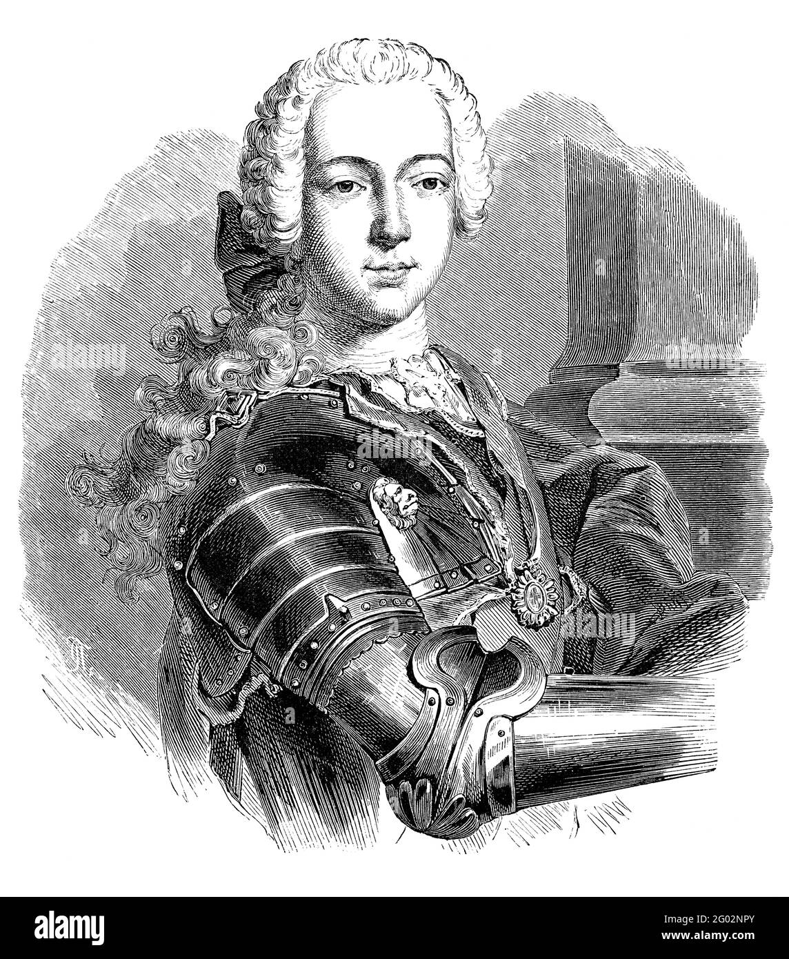 Bonnie prince charlie portrait Cut Out Stock Images & Pictures - Alamy