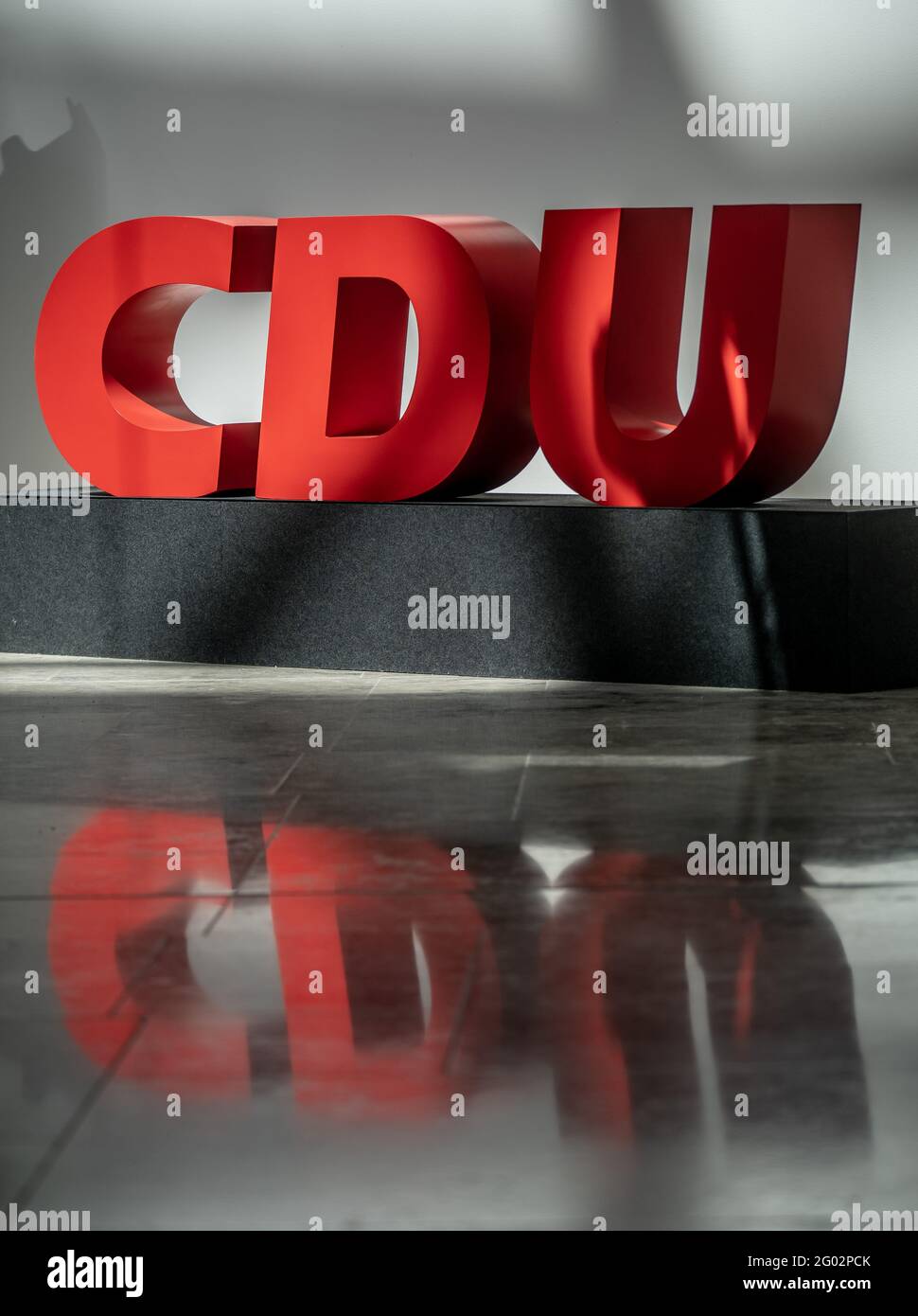 Berlin, Germany. 31st May, 2021. The logo of the CDU (Christian ...