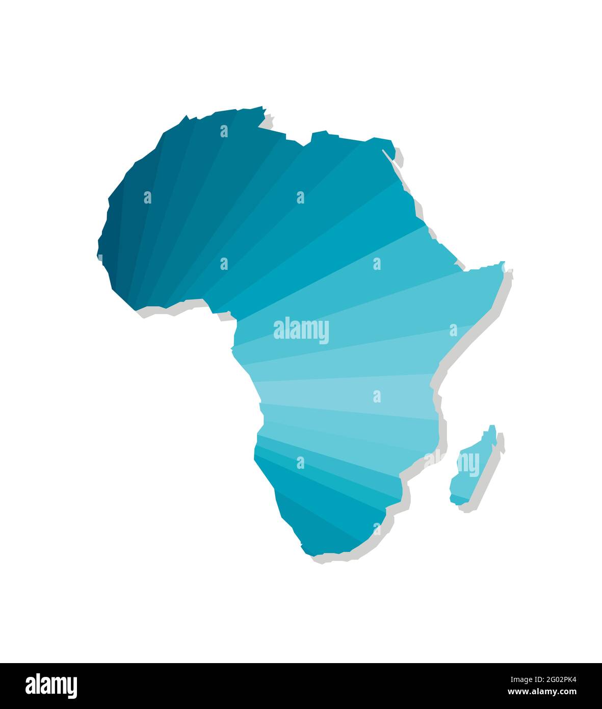 Vector isolated illustration icon with simplified blue silhouette of ...