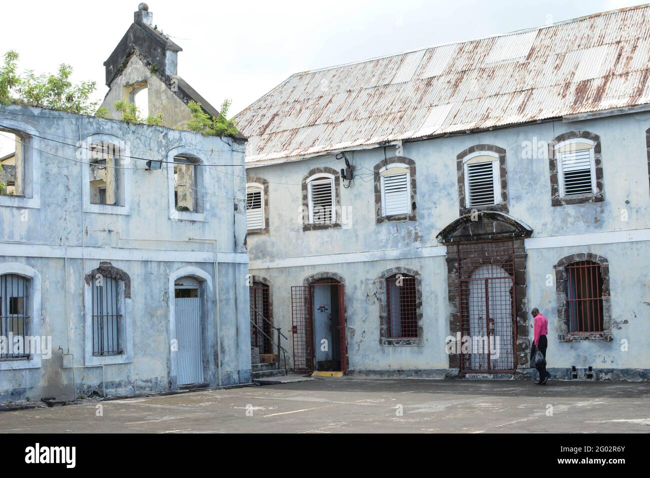 Fort Grenada where Morris Bishop was executed Caribbean building arch ...
