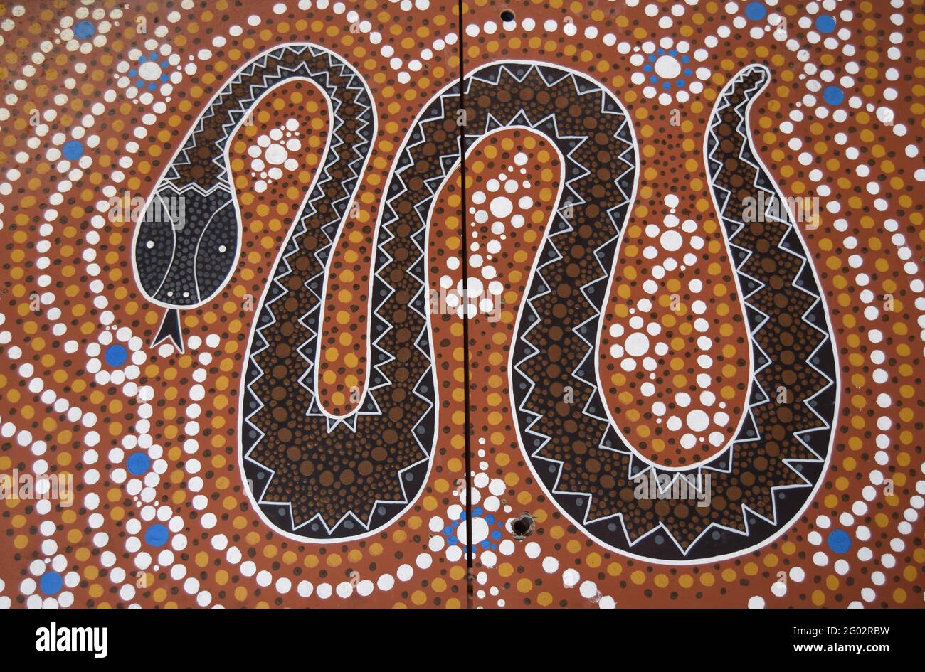 Aboriginal art snake hi-res stock photography and images - Alamy