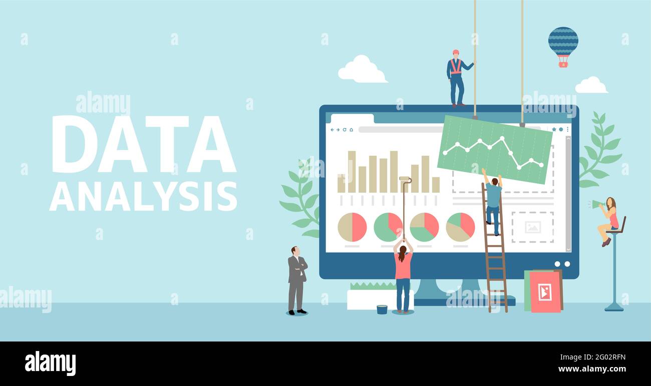 Data analysis science Stock Vector Images - Alamy