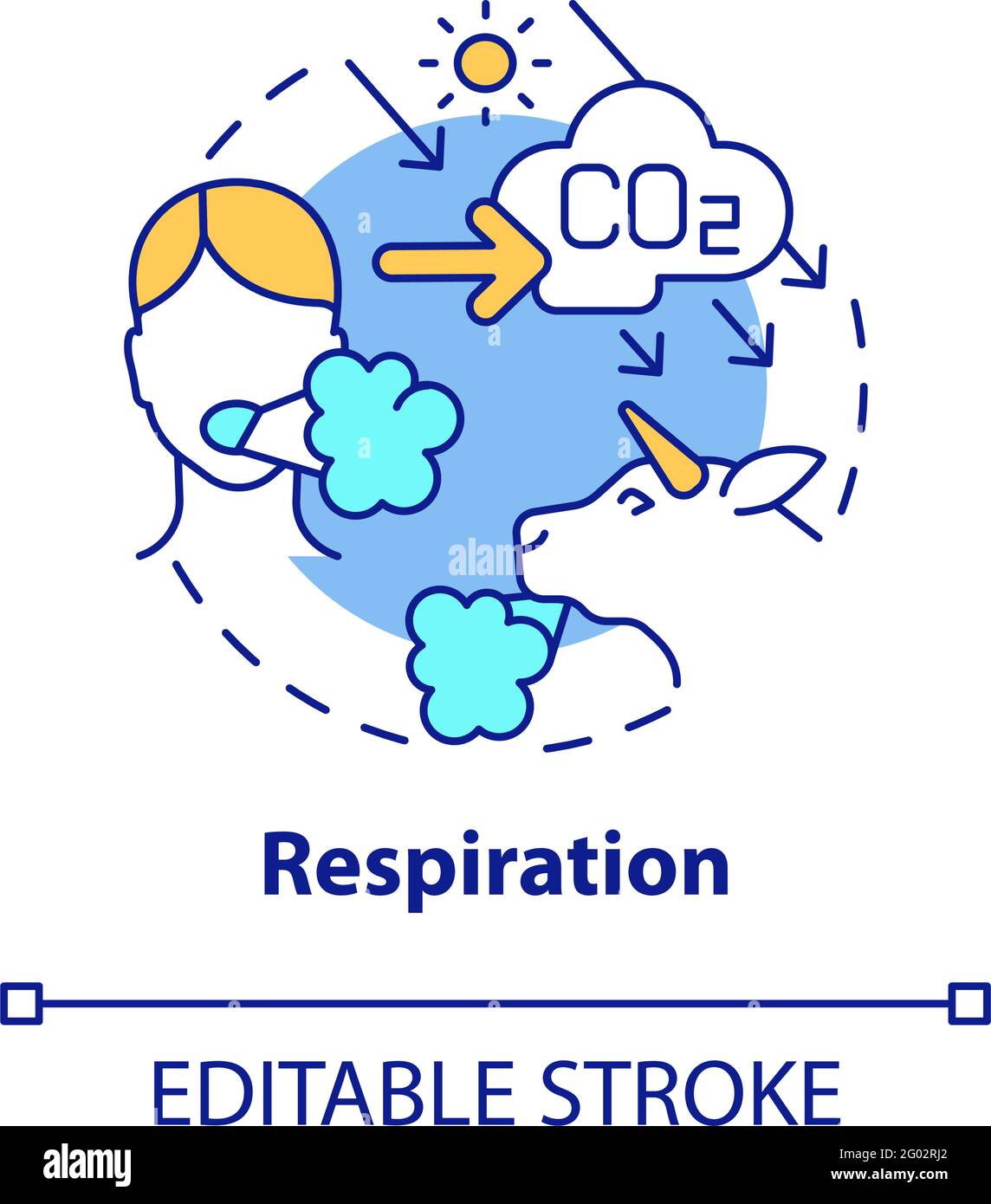 Greenhouse Effect Human Natural Stock Vector Images - Alamy