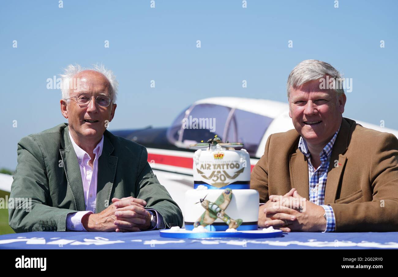 Air Tattoo founder Tim Prince (left) and chief executive Paul Atherton ...