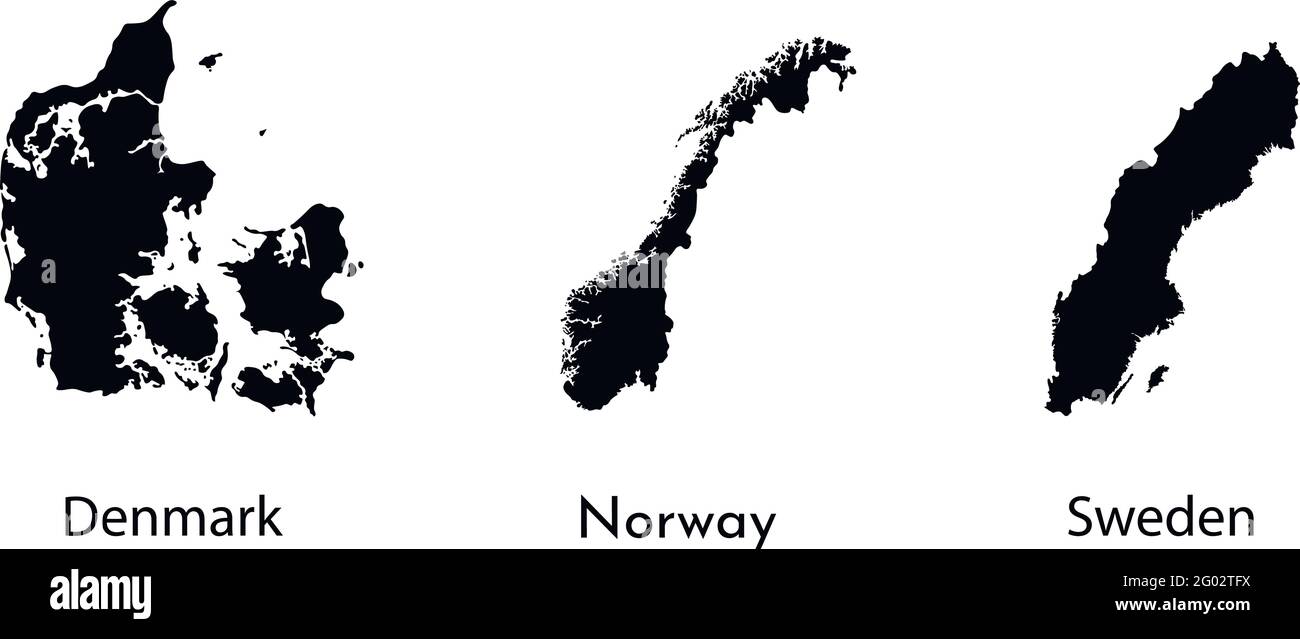 Norway sweden border Cut Out Stock Images & Pictures - Alamy