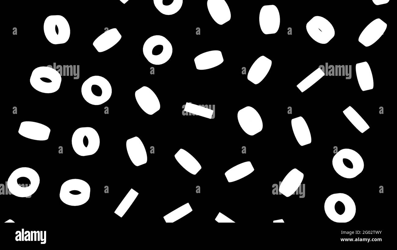 3d illustration - Model Of Torus Rotating - Has alpha channel Stock ...