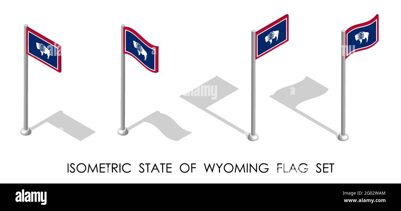 Map of banner wyoming hi-res stock photography and images - Alamy