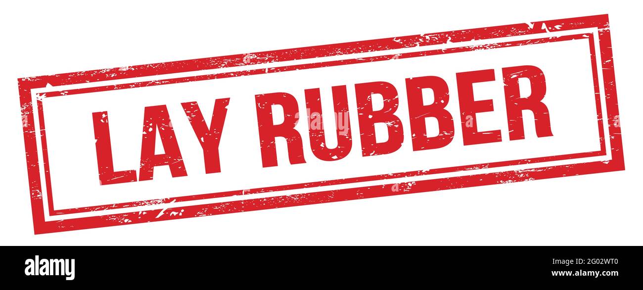 Lay rubber word hi-res stock photography and images - Alamy