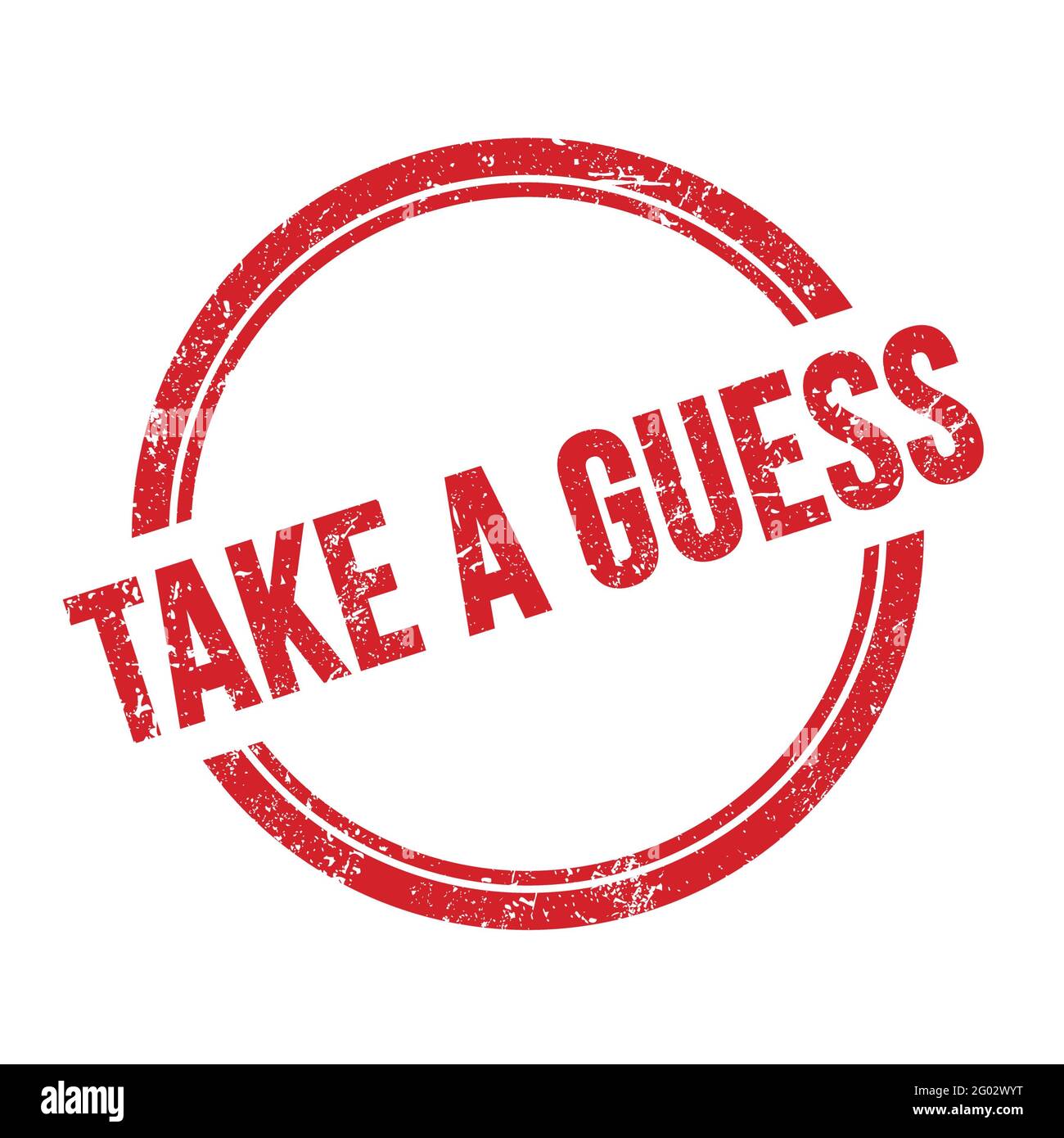 Take a guess word hi-res stock photography and images - Alamy