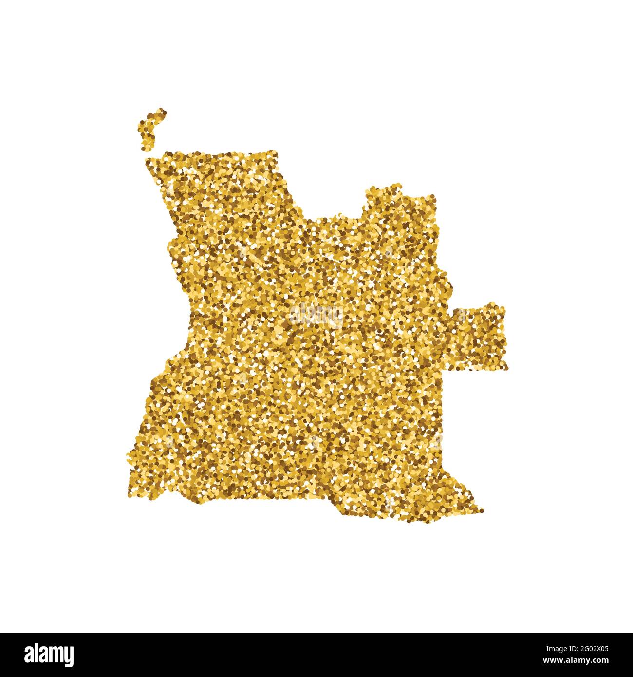 Angola map hi-res stock photography and images - Alamy