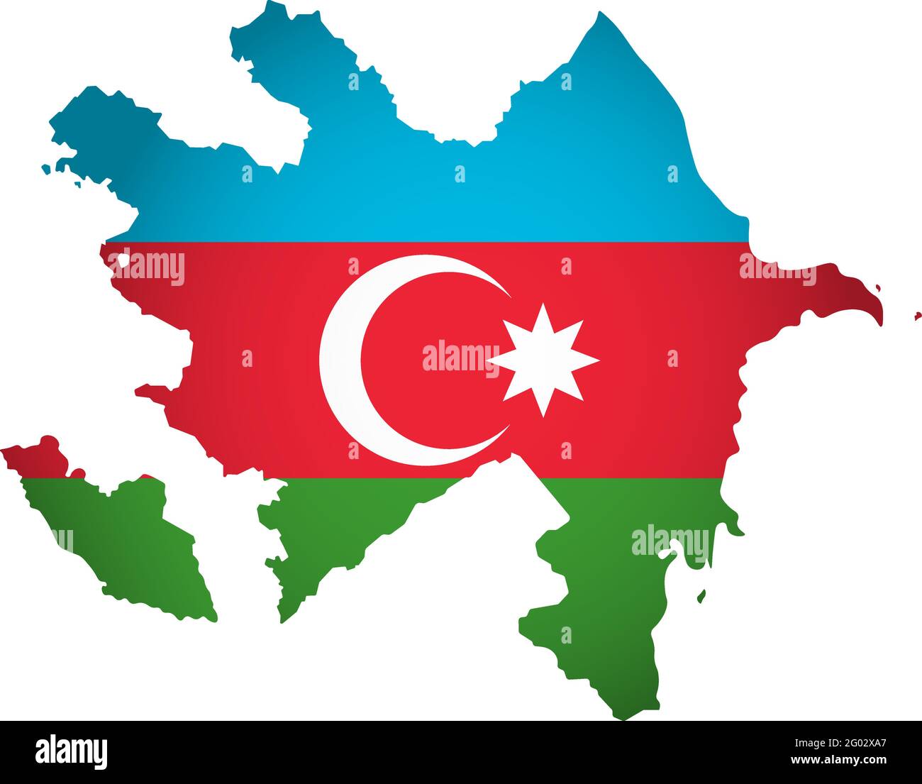 Azerbaijan map hi-res stock photography and images - Alamy