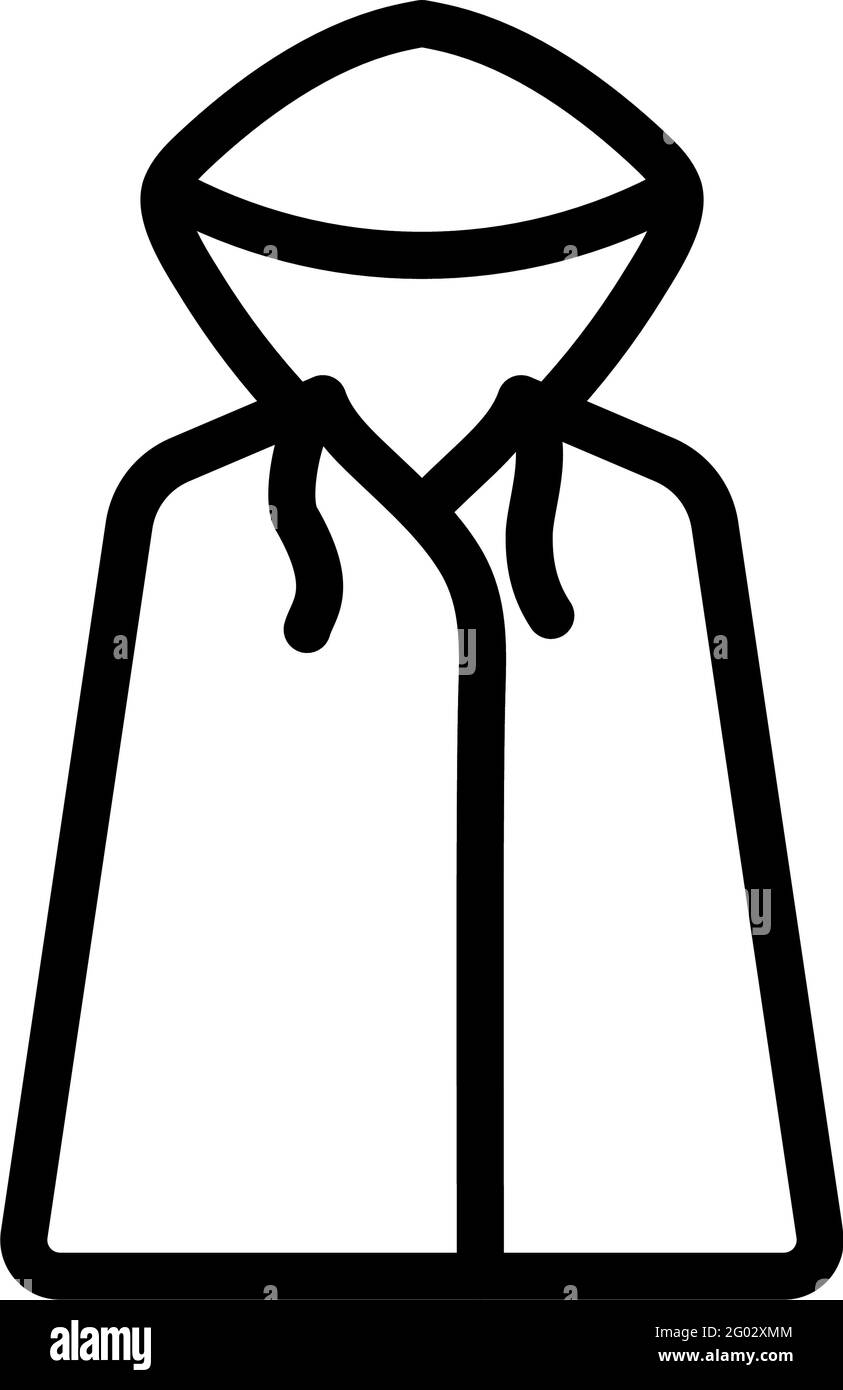 Raincoat Outline
