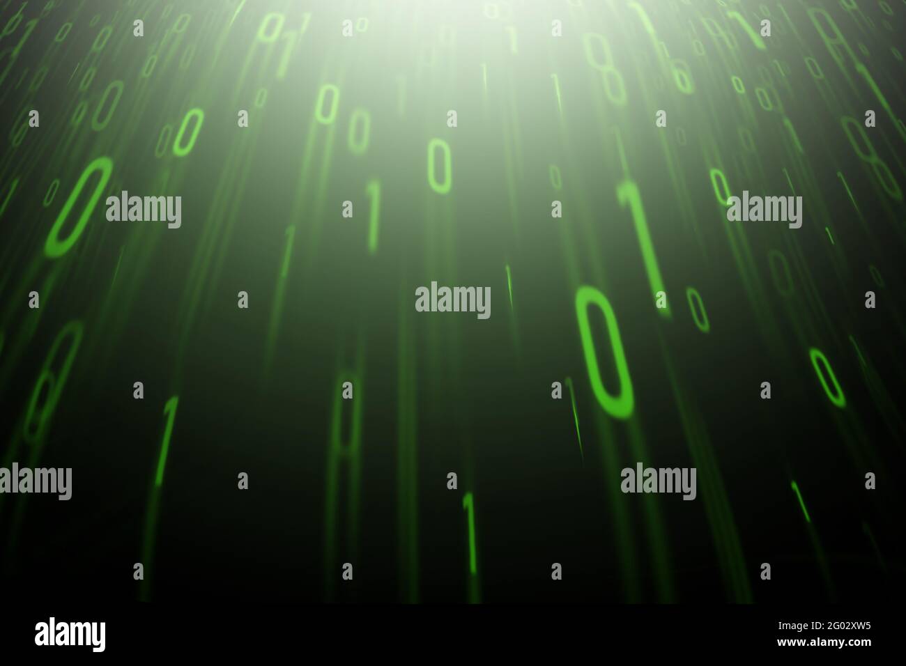 Abstract green binary code on a black background. Green lines of binary ... Abstract green binary code on a black background. Green lines of binary ...