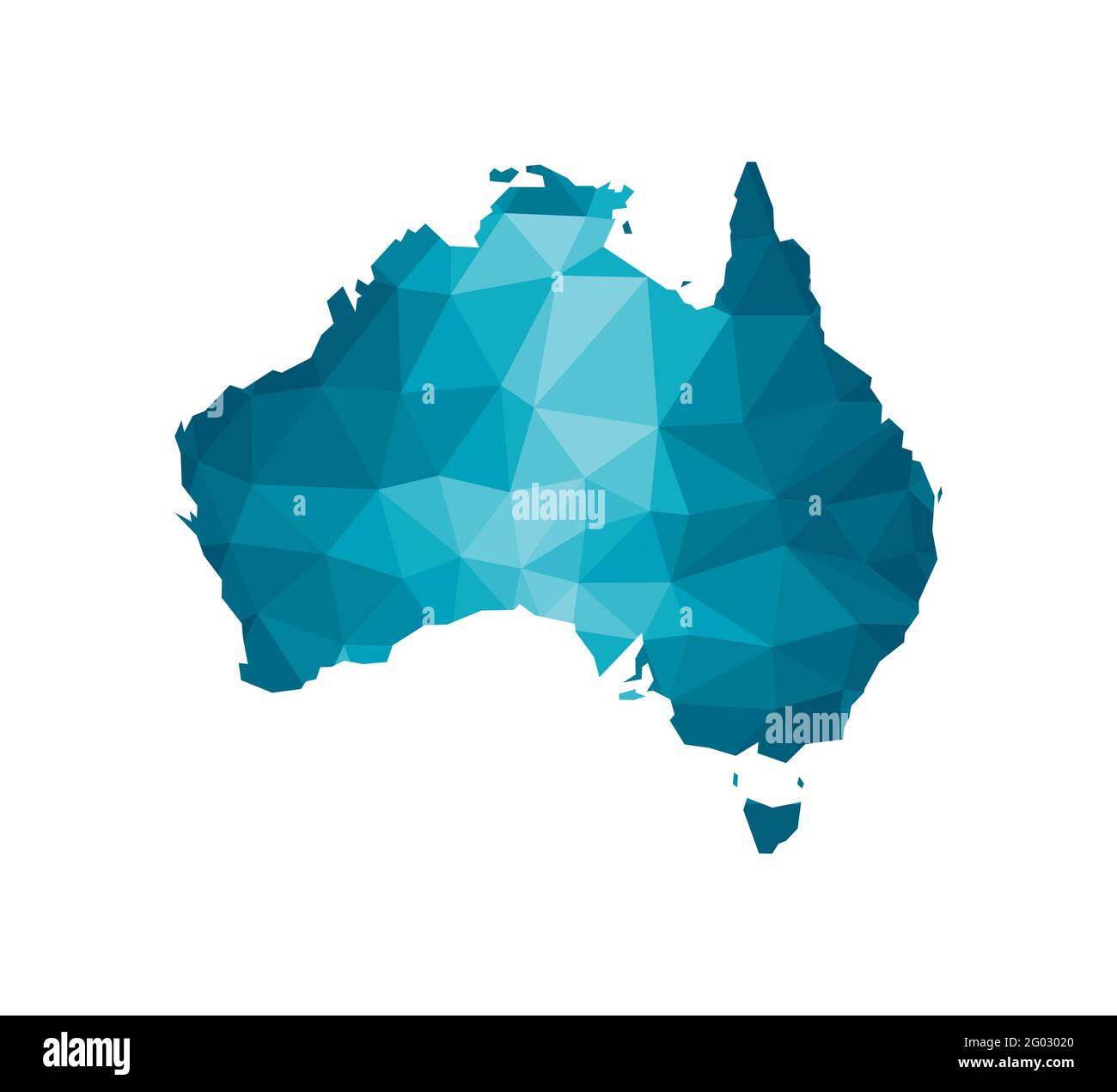 Vector isolated illustration icon with simplified blue silhouette of ...